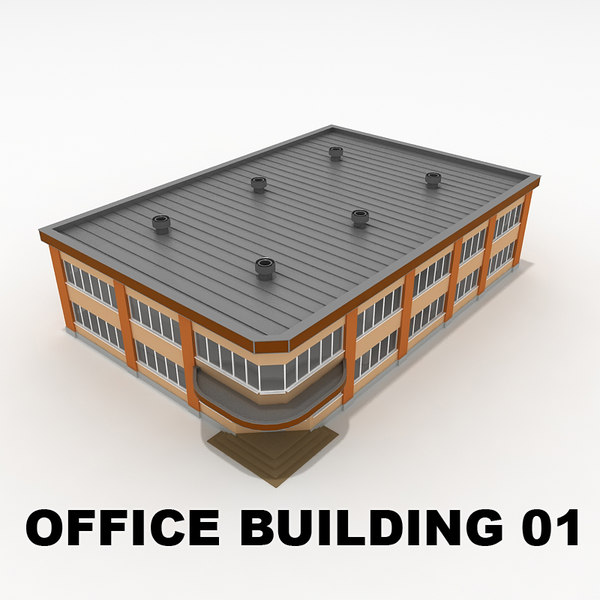 3ds max office building 04