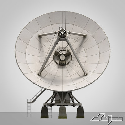 3d dish model