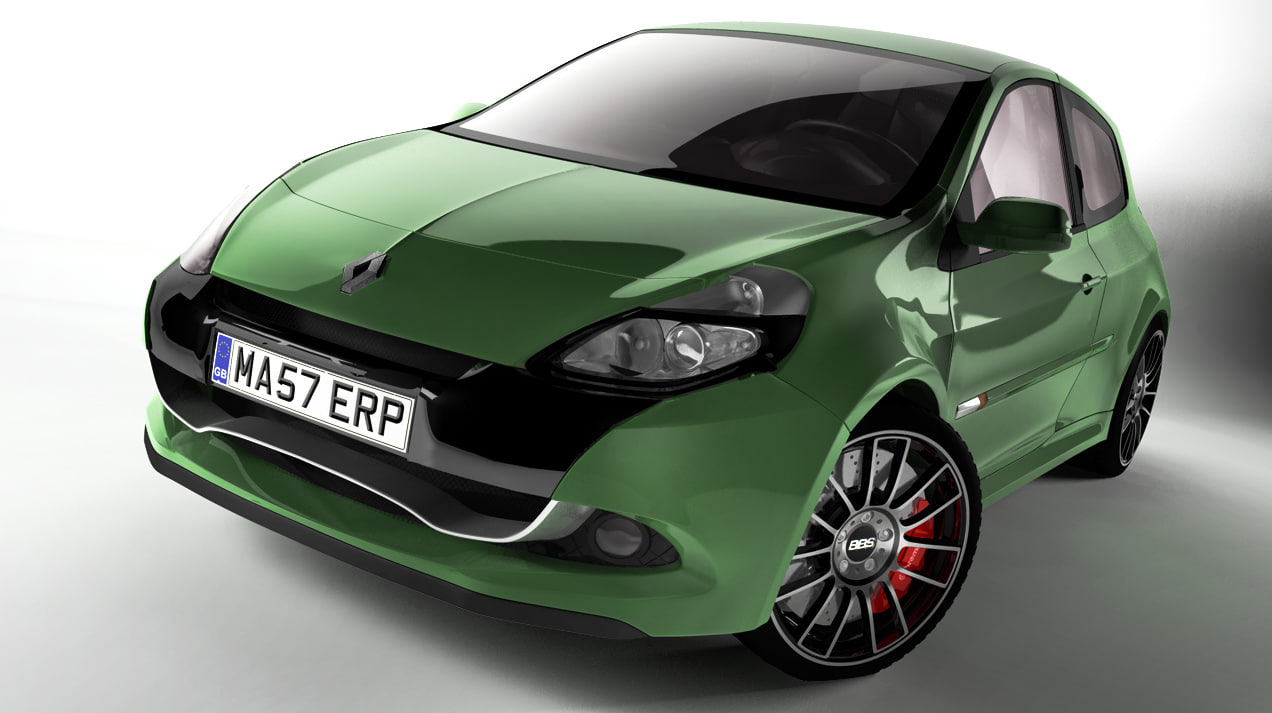 c4d renault clio sport