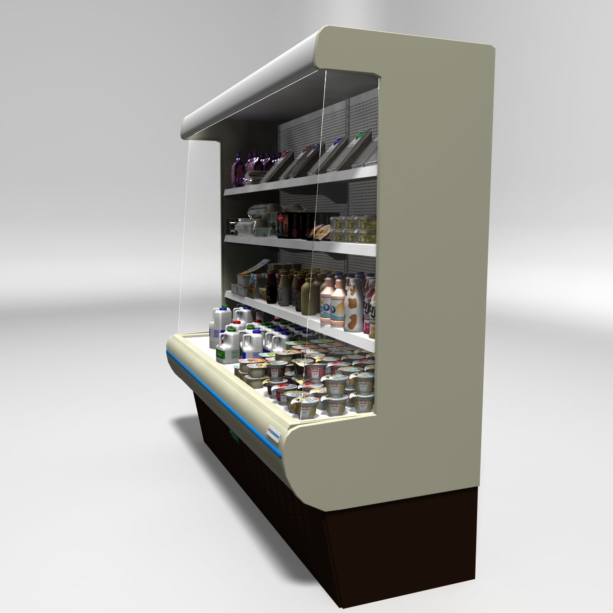 lwo convenience store chiller cabinet