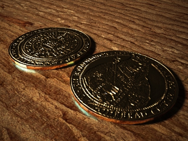 3d coin