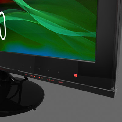 3d max samsung syncmaster p2350 monitor
