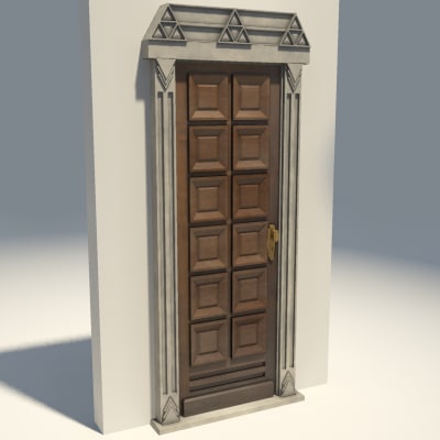 maya solid wooden door
