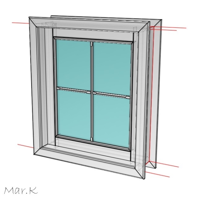 window 3d model