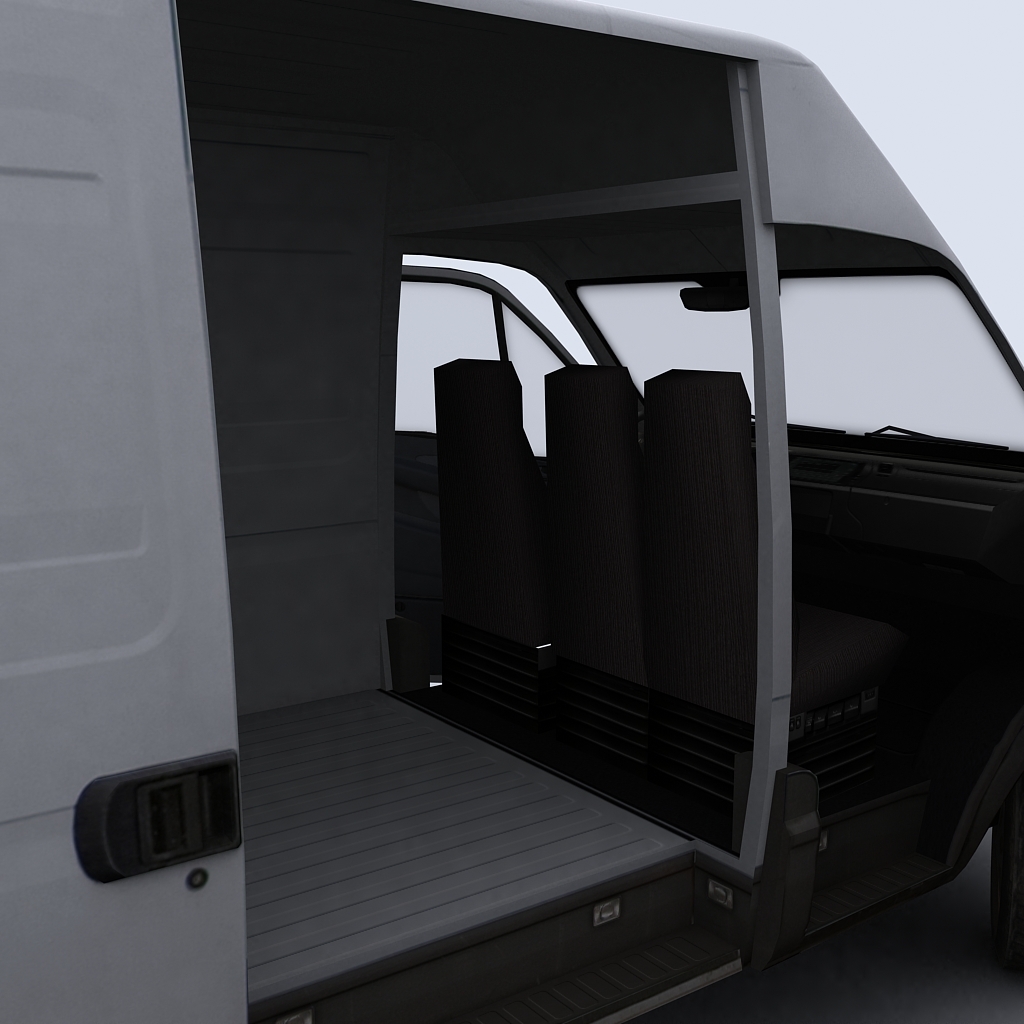 van 3d model
