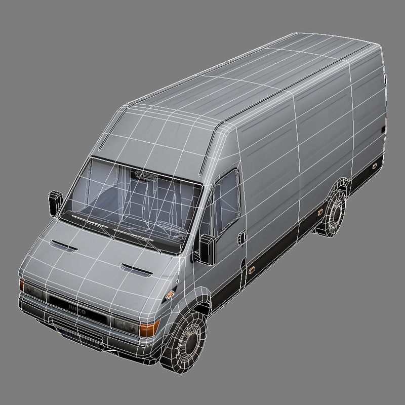 van 3d model