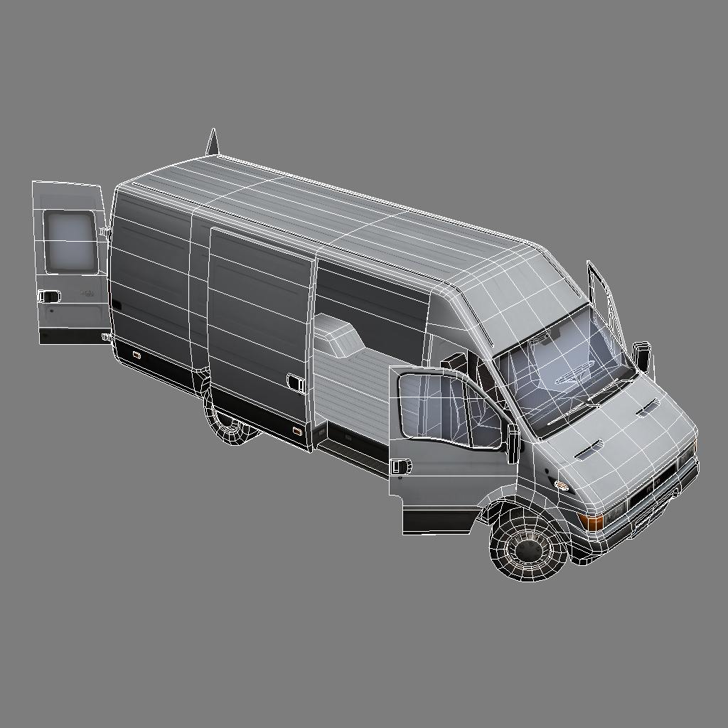 van 3d model