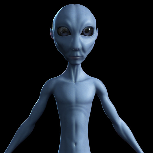 alien alieno 3d model