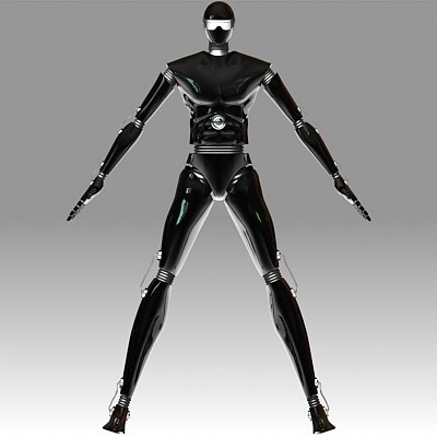 3ds max robot