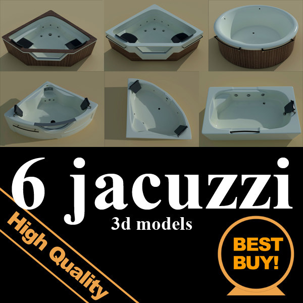 Jacuzzi 3D model - TurboSquid 1502963