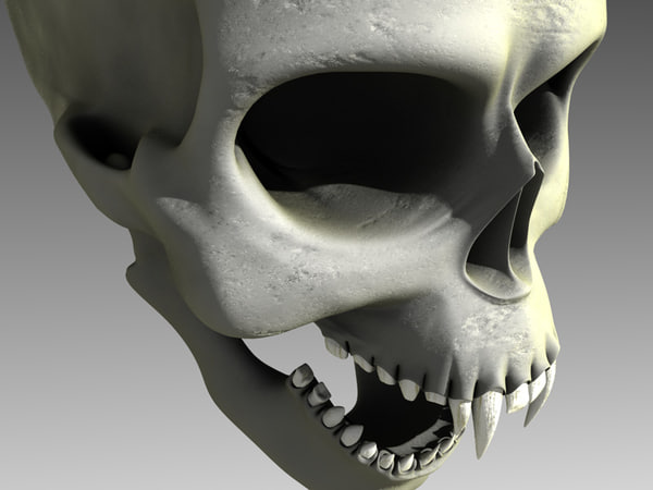 3ds vampire skull