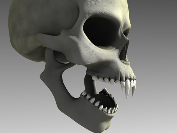 3ds vampire skull