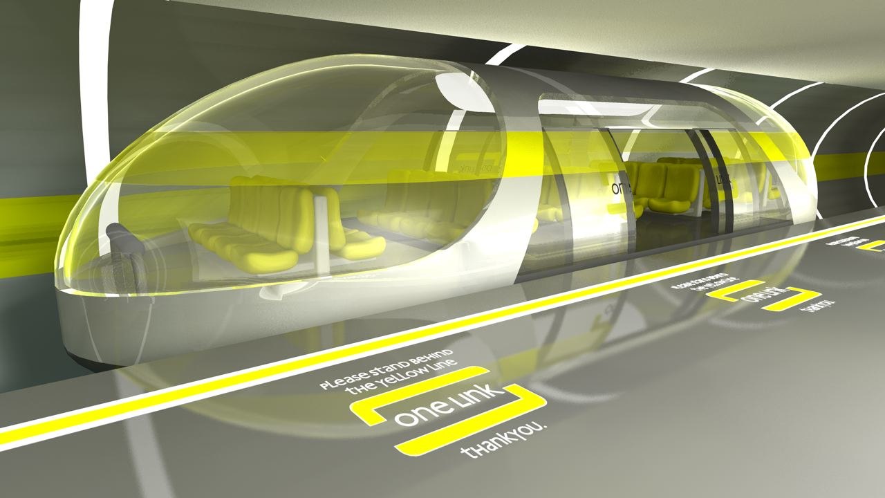 futuristic monorail 3d c4d
