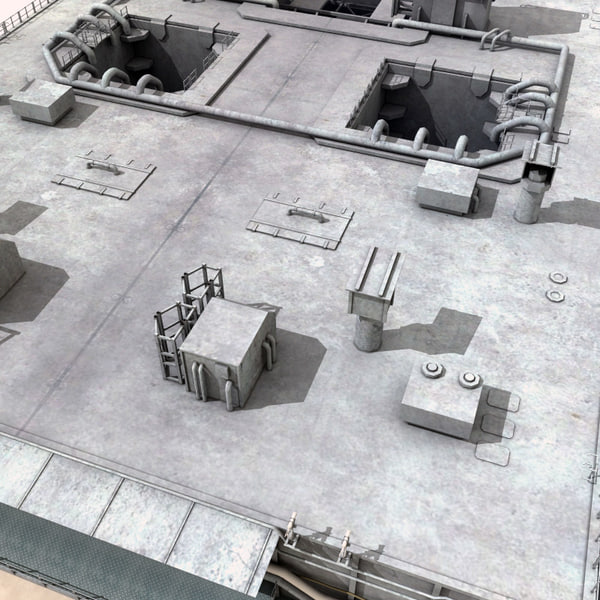 3d max crawler mobile launch platform