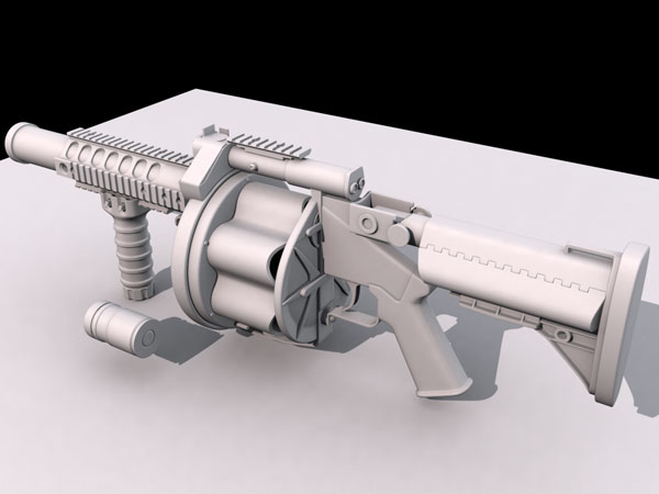 3d model hi-poly mgl-140 mgl