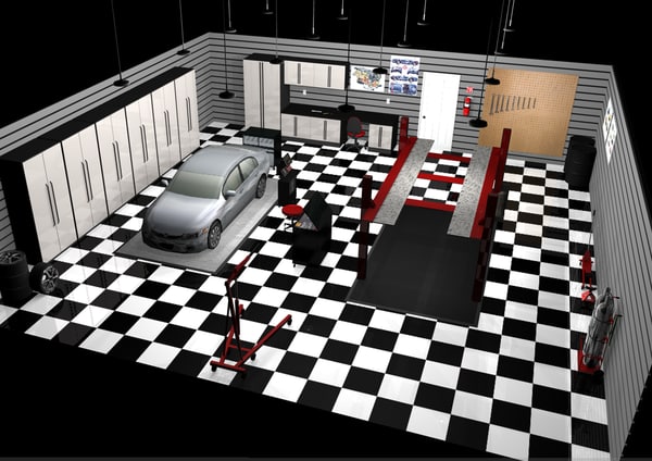 Mechanic Shop 3D Models for Download | TurboSquid