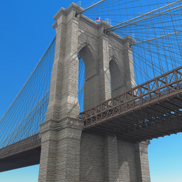 3d brooklyn bridge