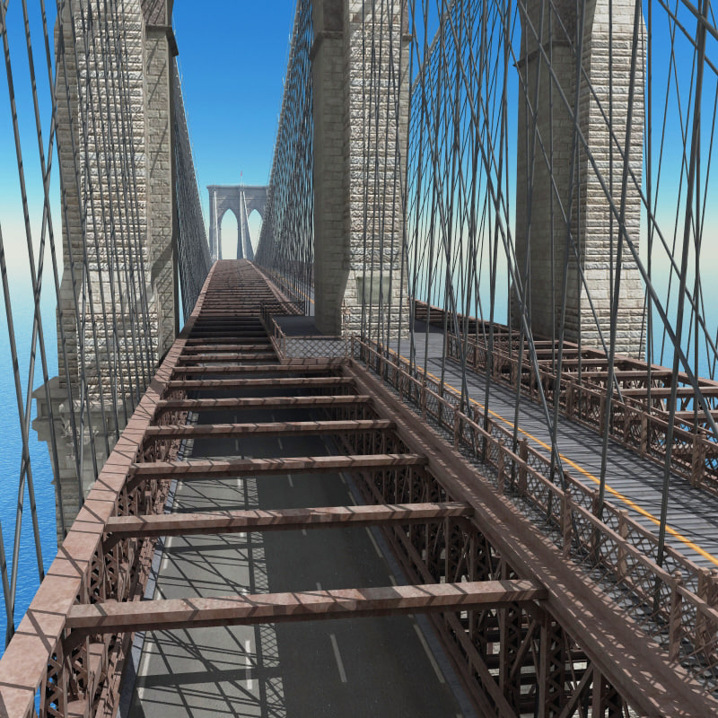 3d brooklyn bridge