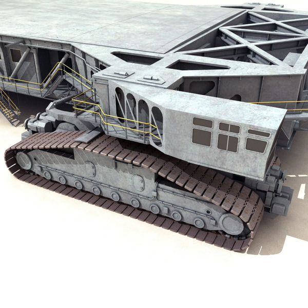 3d 3ds crawler transporter