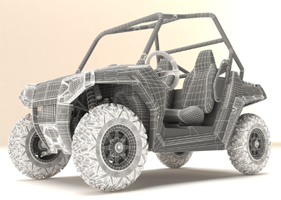 3ds atv polaris ranger rzr