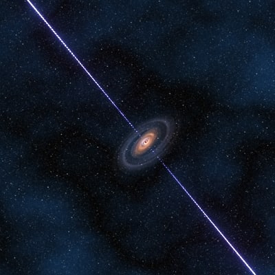 pulsar stars earth 3d max