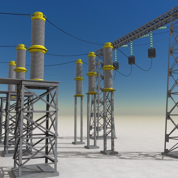 substation v3 3d model