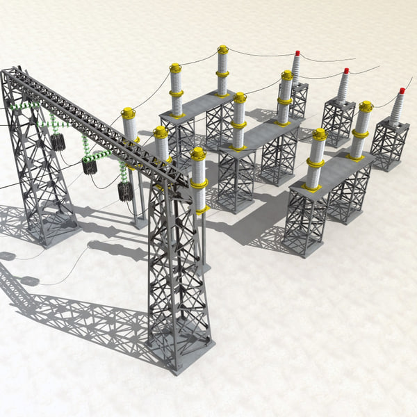 substation v3 3d model