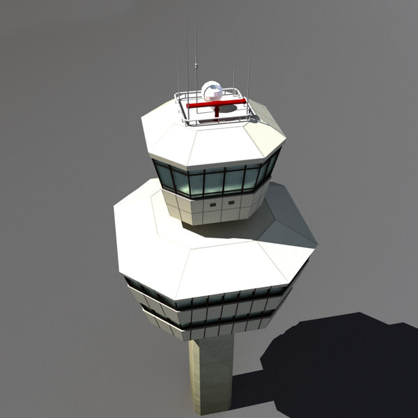 3d flight control tower