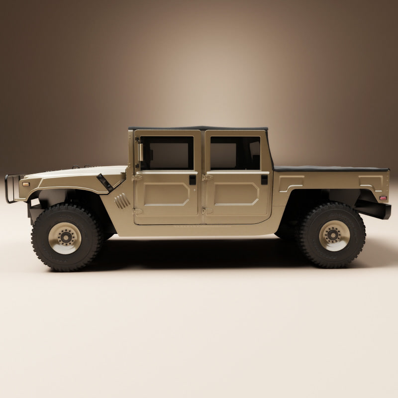 hummer h1 3d 3ds