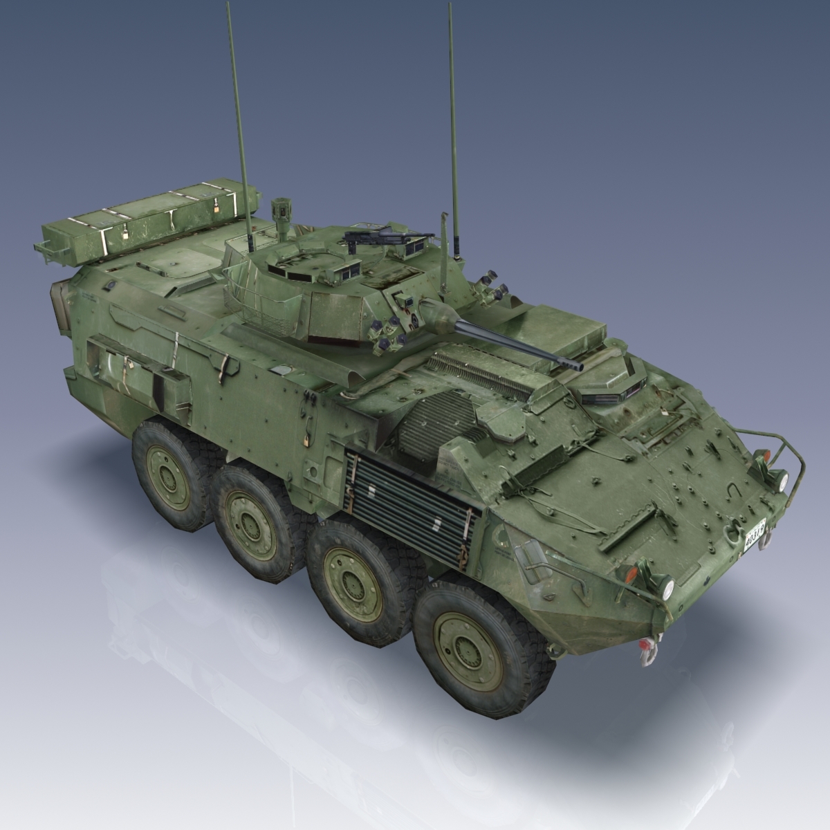 3d lav iii light armoured model