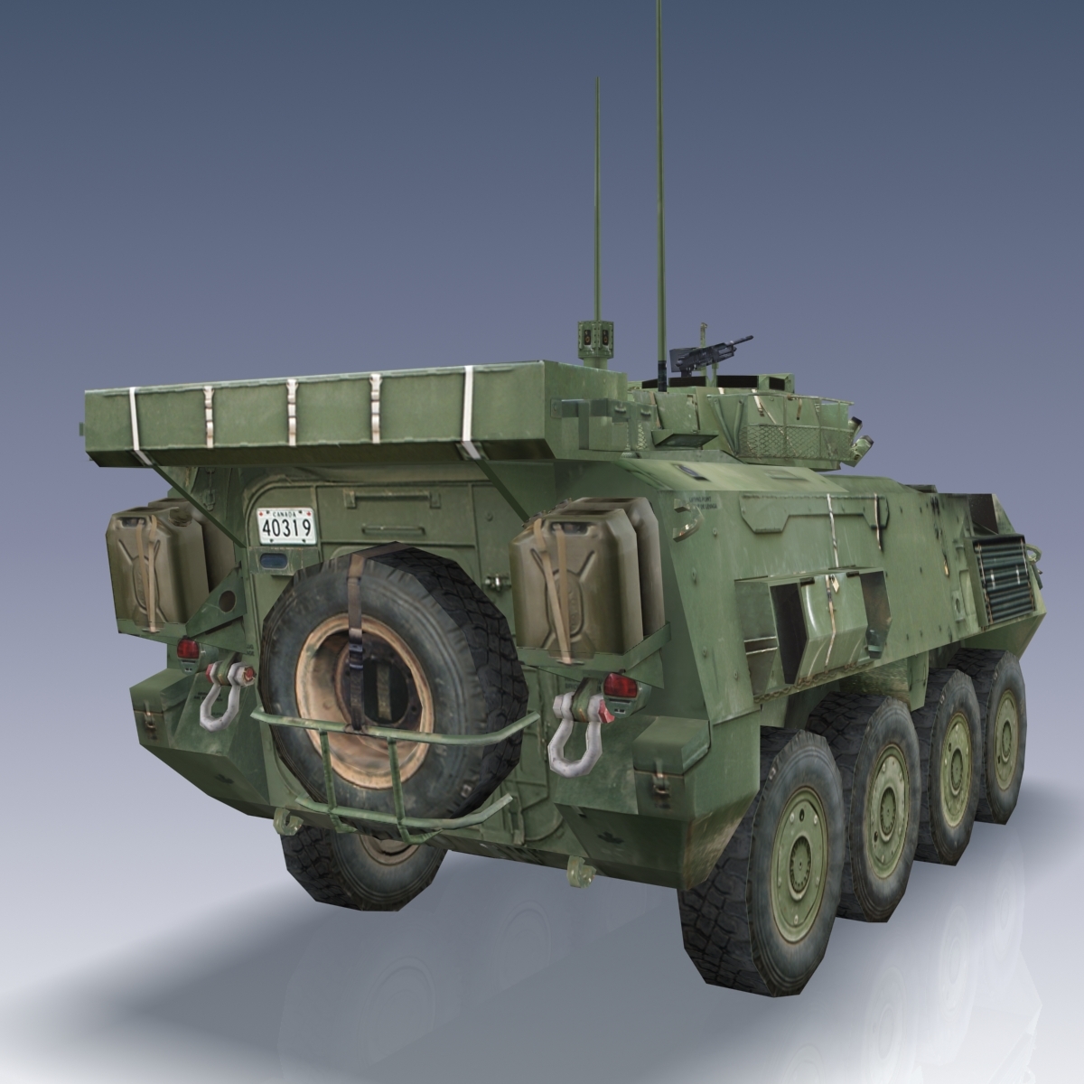 3d lav iii light armoured model
