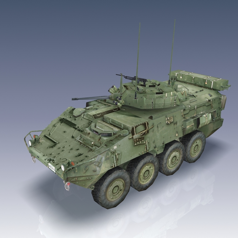 3d lav iii light armoured model