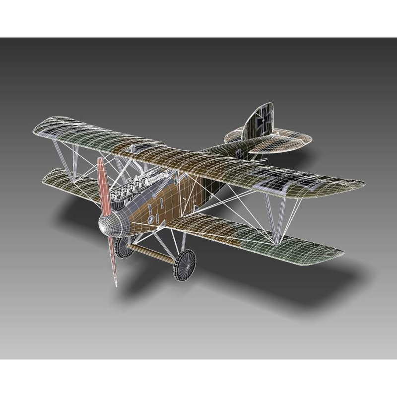 3d model albatros d iii