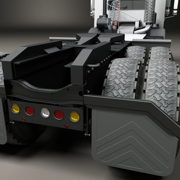 mack le 613 3d model