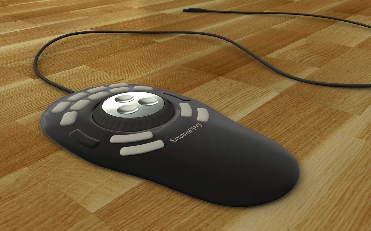 shuttle pro v2 3d model