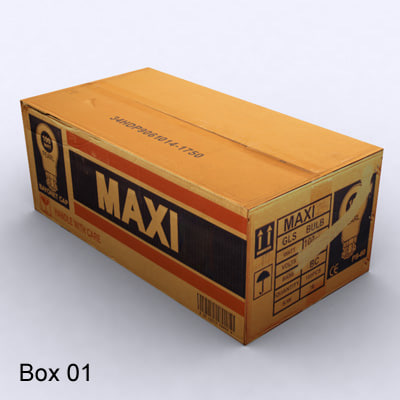 max cardboard box