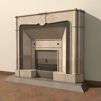 wall fireplace max