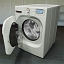 3d model white washing machine