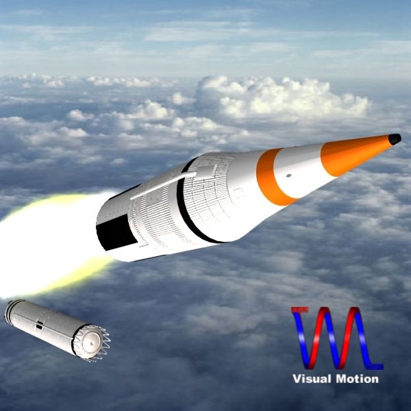 中国CSS-4洲际弹道导弹3D模型 - TurboSquid 506764