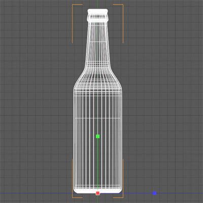 free beer bottle 3d model