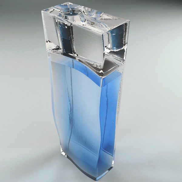 perfumes set end 3d c4d