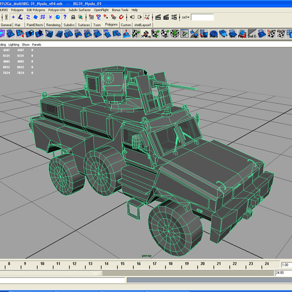 3d model of rg-31 nyala