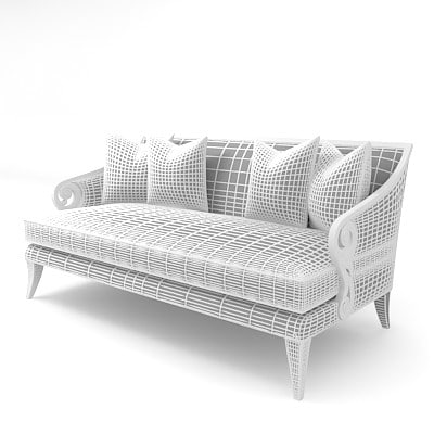 christopher guy sofa 3d model