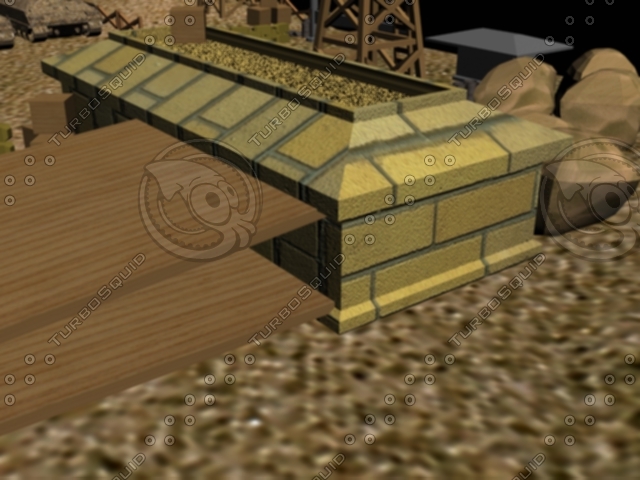 free military base 3d model