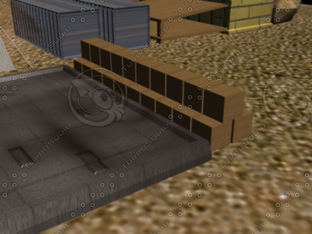 free military base 3d model