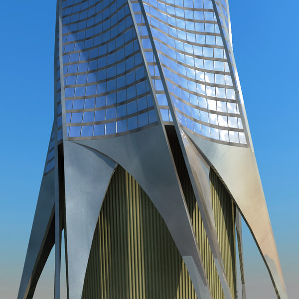3d model chicago spire