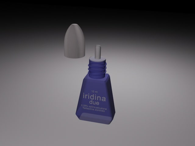 3d model eye drops