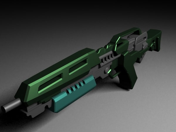 future gun 3d model