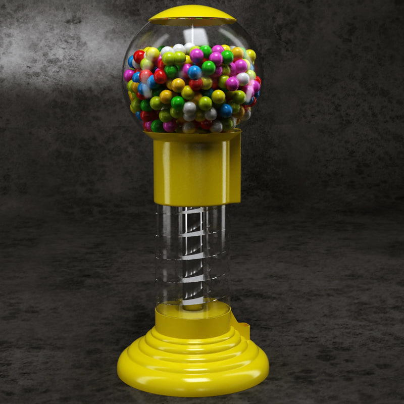 3d gumball machine v2