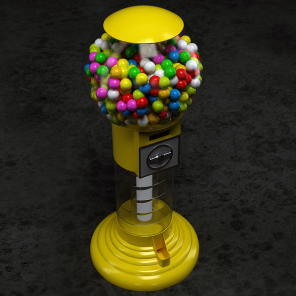 3d gumball machine v2